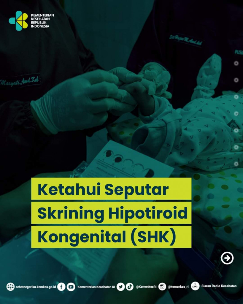KETAHUI SEPUTAR SKRINING HIPOTIROD KONGENITAL (SHK) | Diskes Badung