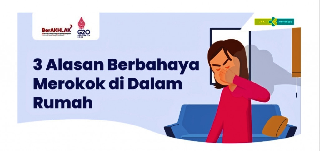 ALASAN BAHAYA MEROKOK DALLAM RUMAH | Diskes Badung