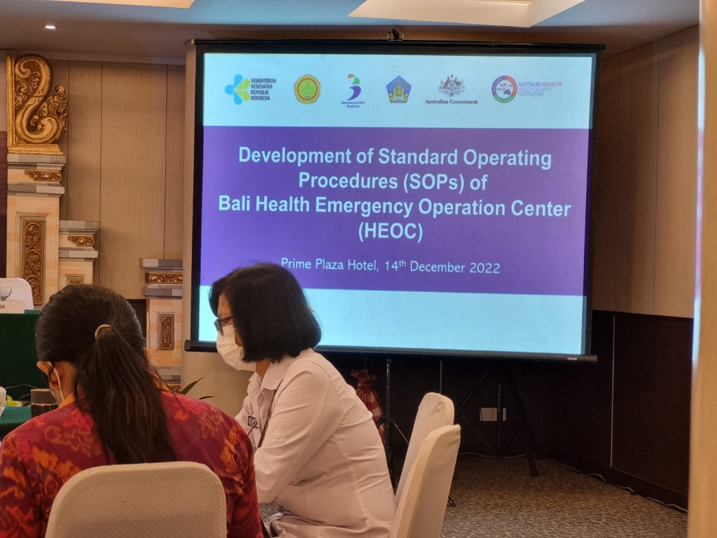 DEVELOPMENT OF STANDARD OPERATING SROCEDURES (SOPs) OF BALI HEALTH ...