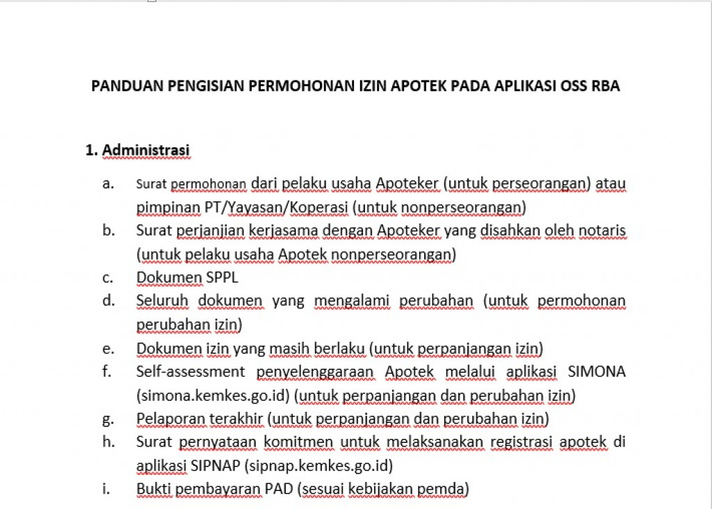 PANDUAN UNTUK APLIKASI OSS PADA RBA | Diskes Badung